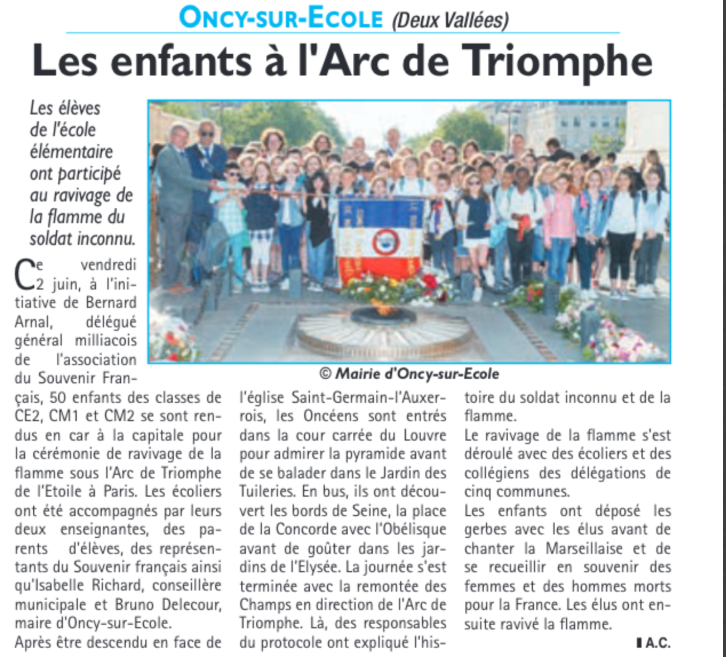 Republicain 8 06 2023 | Mairie d'oncy-sur-ecole